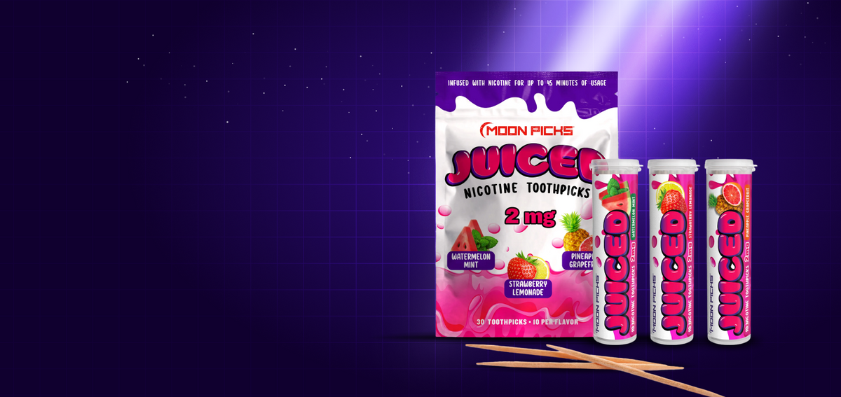 Moon Picks® Infused Toothpicks | Nicotine & CBD Options